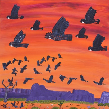 Two stunning commissioned paintings by Kukula McDonald